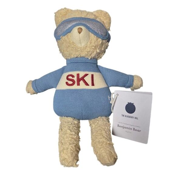 The Blueberry Hill | Toys | Blueberry Hill Benjamin Bear Ski Plush Kid ...